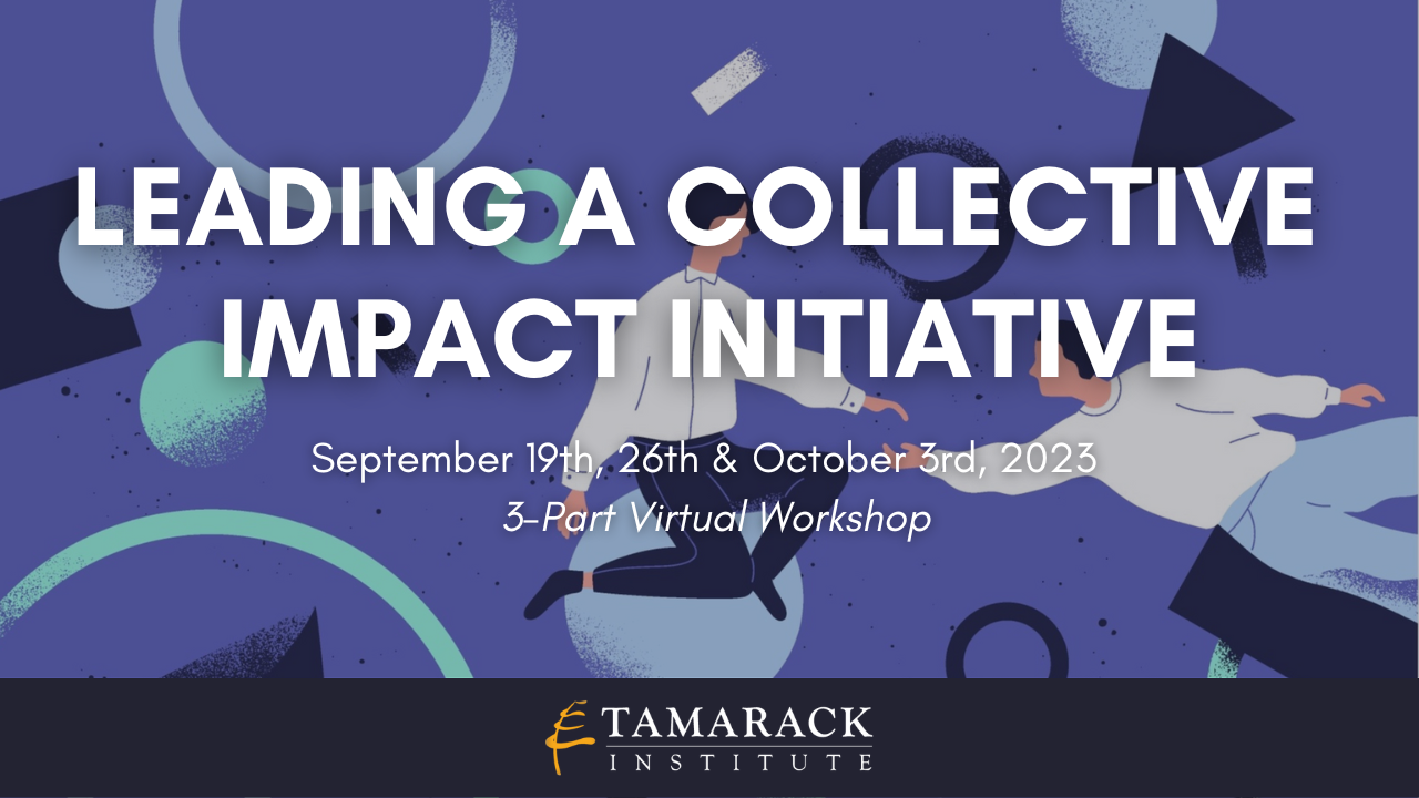 Leading a Collective Impact Initiative